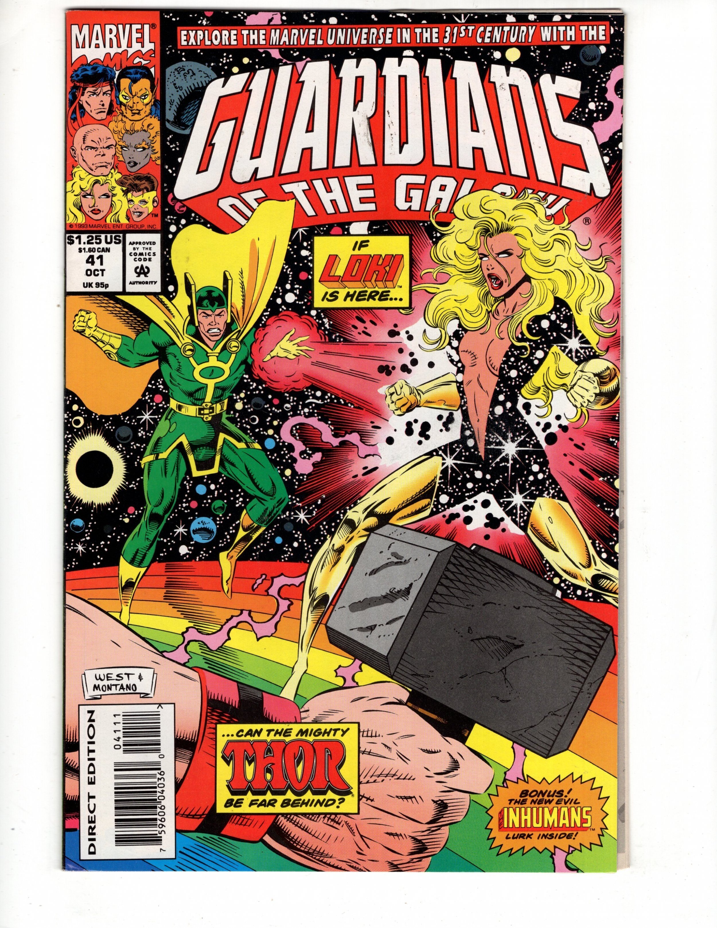 Guardians of the Galaxy #41 LOKI! MEPHISTO! THOR! Cosmic Chaos !!!!/ ID ...