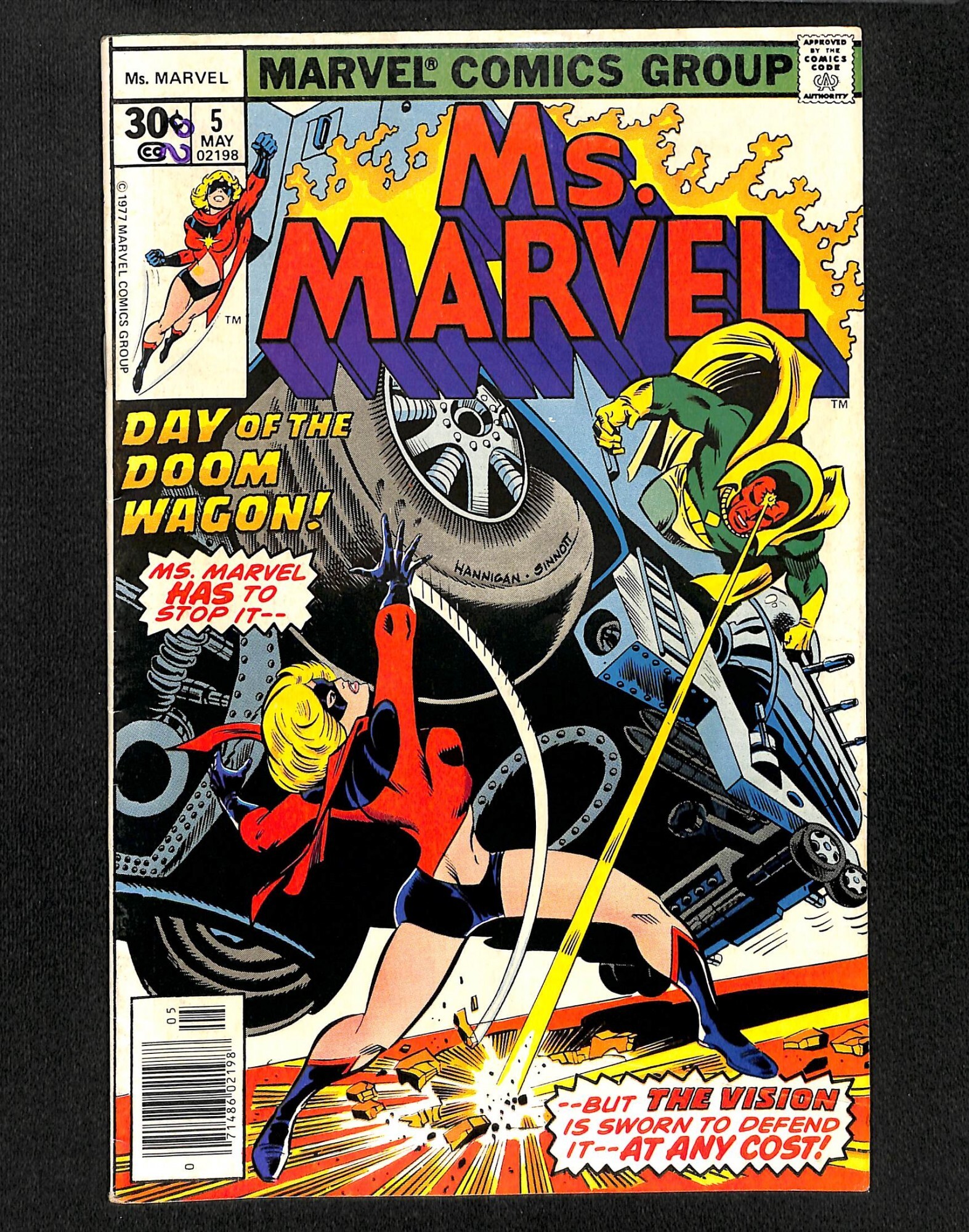 Ms. Marvel #5 (1977) | Comic Books - Bronze Age, Marvel, Ms. Marvel ...