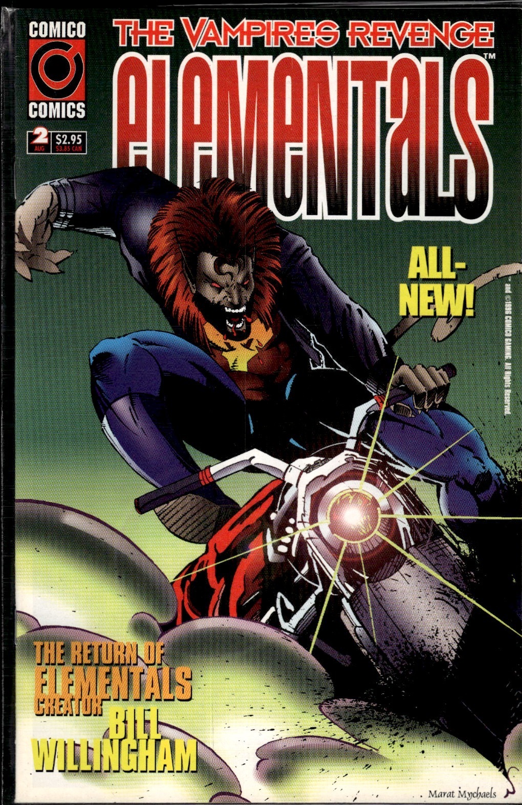 Elementals: The Vampires Revenge #2 (1996) Ratman | Comic Books ...
