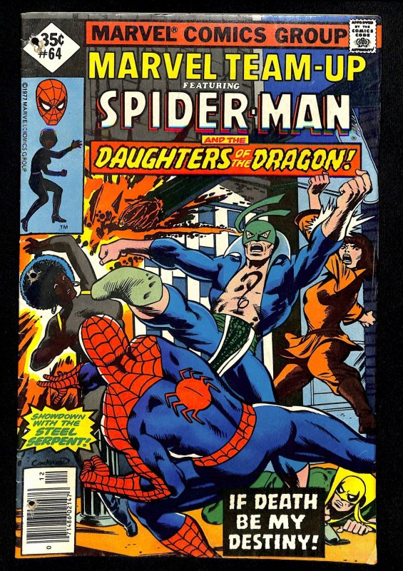 Marvel Team-Up #64 (1977) | Comic Books - Bronze Age, Marvel, Spider ...
