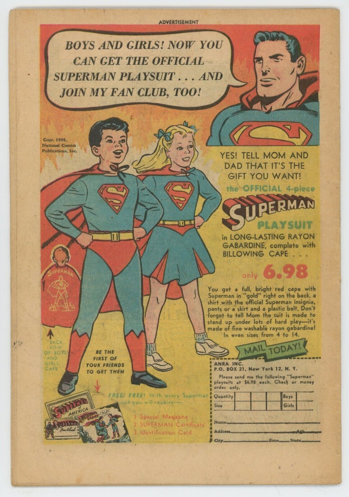 Batman 92 Coverless 0.3 DC 1955 Golden Age First Ace the Bat-Hound ...