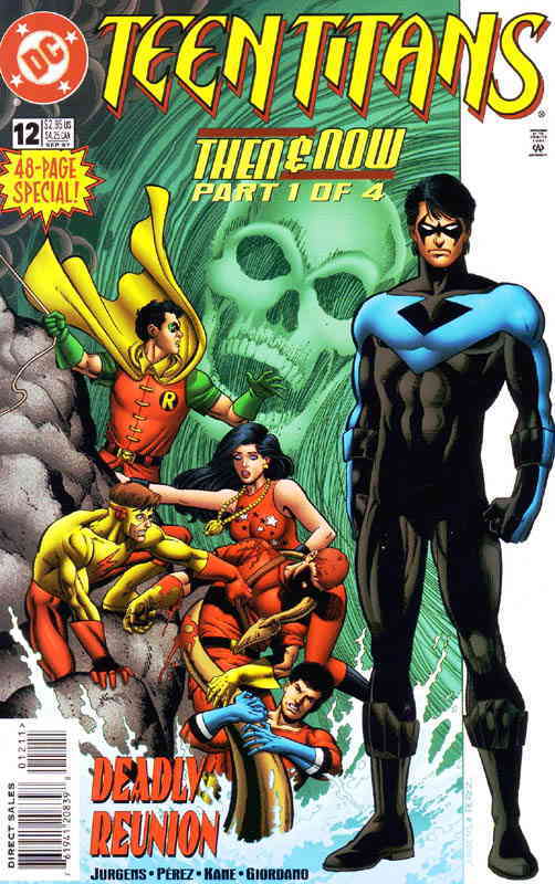 Teen Titans (2nd Series) #12 VF ; DC | Dan Jurgens Nightwing | Comic ...