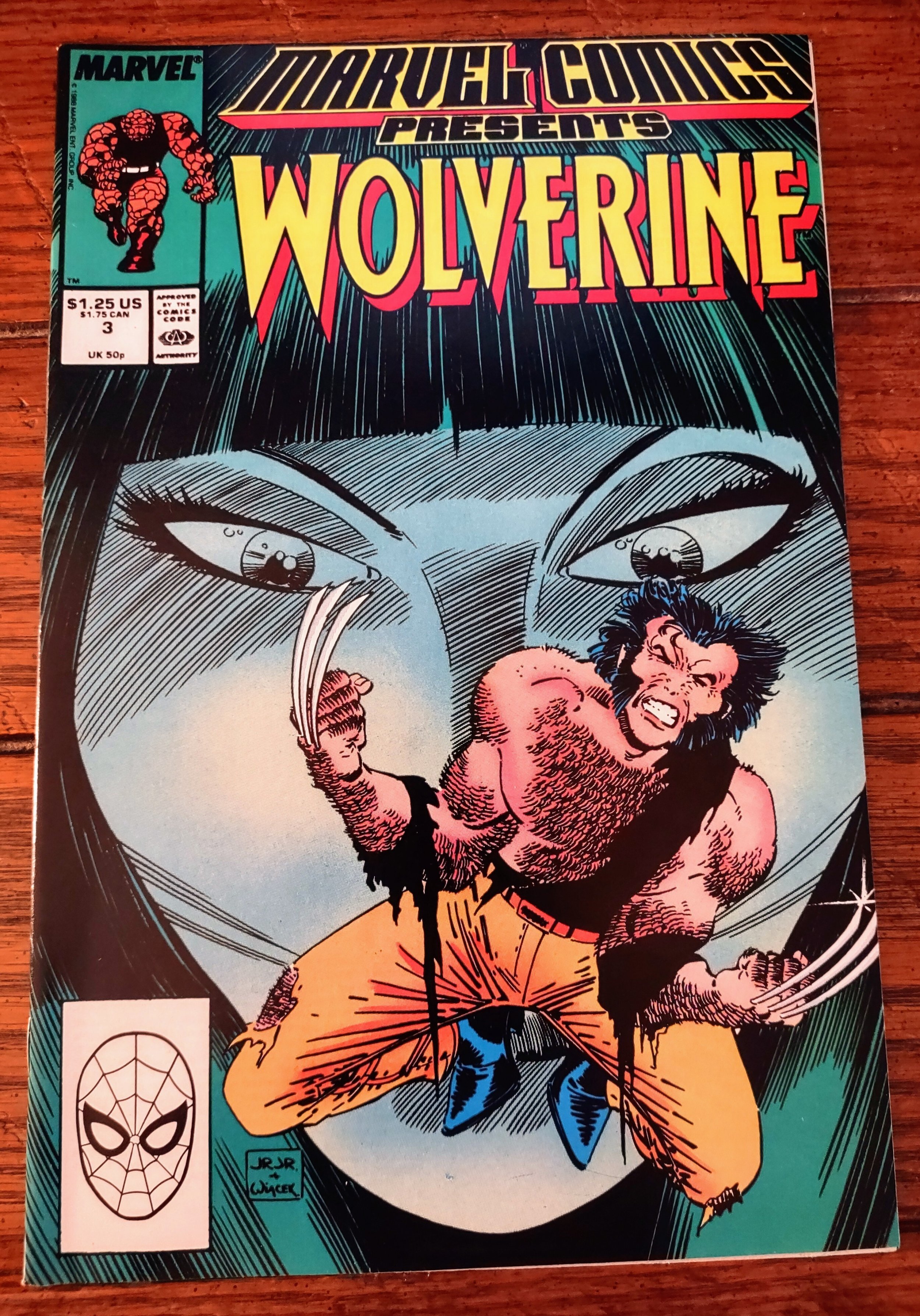 Marvel Comics Presents #3 Wolverine VF+ 8.5 "Save the Tiger" Part 3 ...