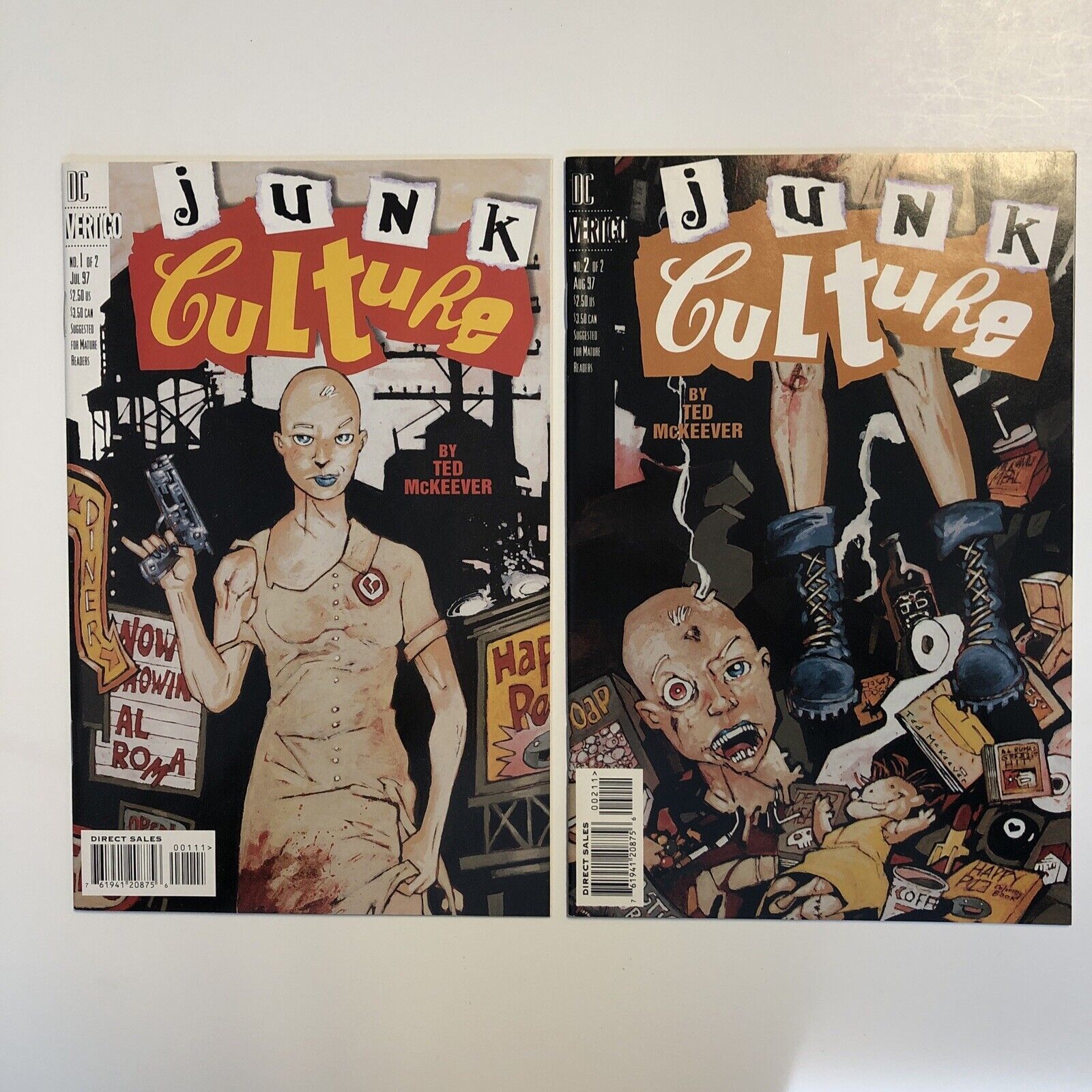 Junk Culture (1997) #1,2 (VF/NM) DC Vertigo Comics | Complete Set | Comic Books - Modern Age ...