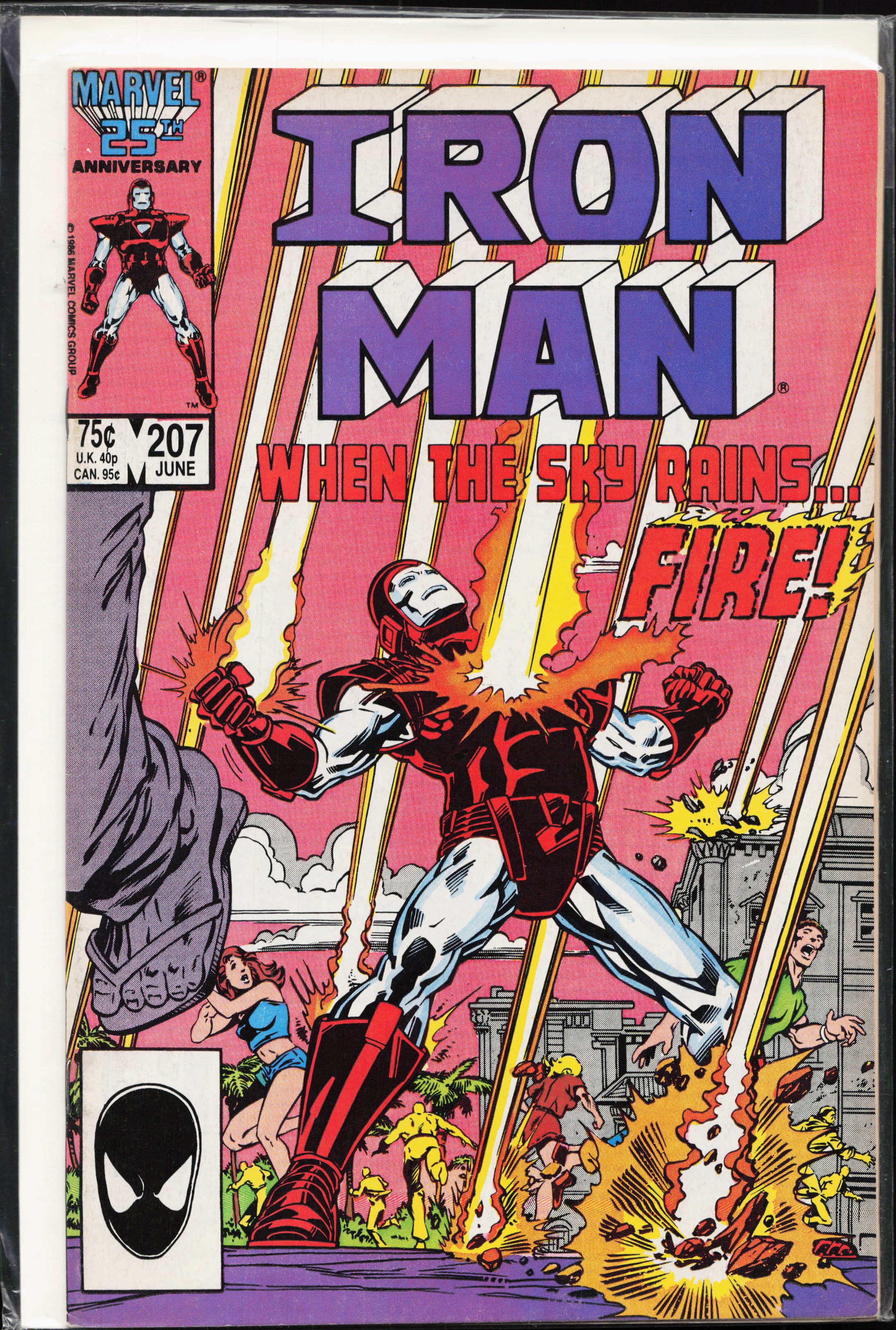 Iron Man #207 (1986) Iron Man | Comic Books - Copper Age, Marvel, Iron ...