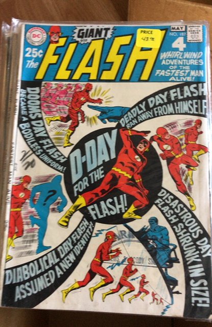 The Flash #187 (1969) Flash | Comic Books - Silver Age, DC Comics ...