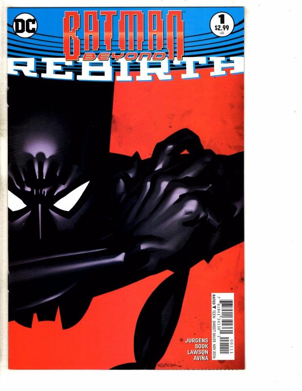 3 DC Rebirth Comic Books # 1 Rebirth VARIANT Batman Beyond Deathstroke ...