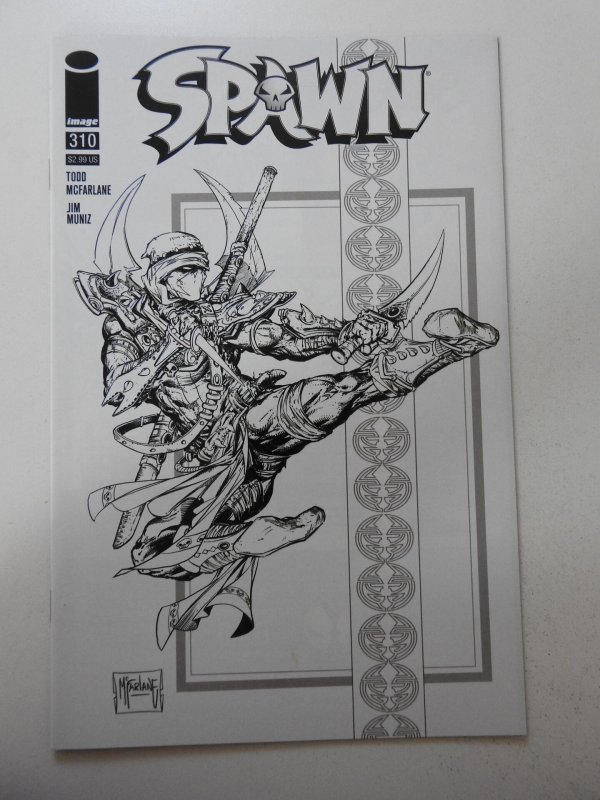 Spawn #310 Black & White Ninja Spawn Variant Cover (2020) | Comic Books ...