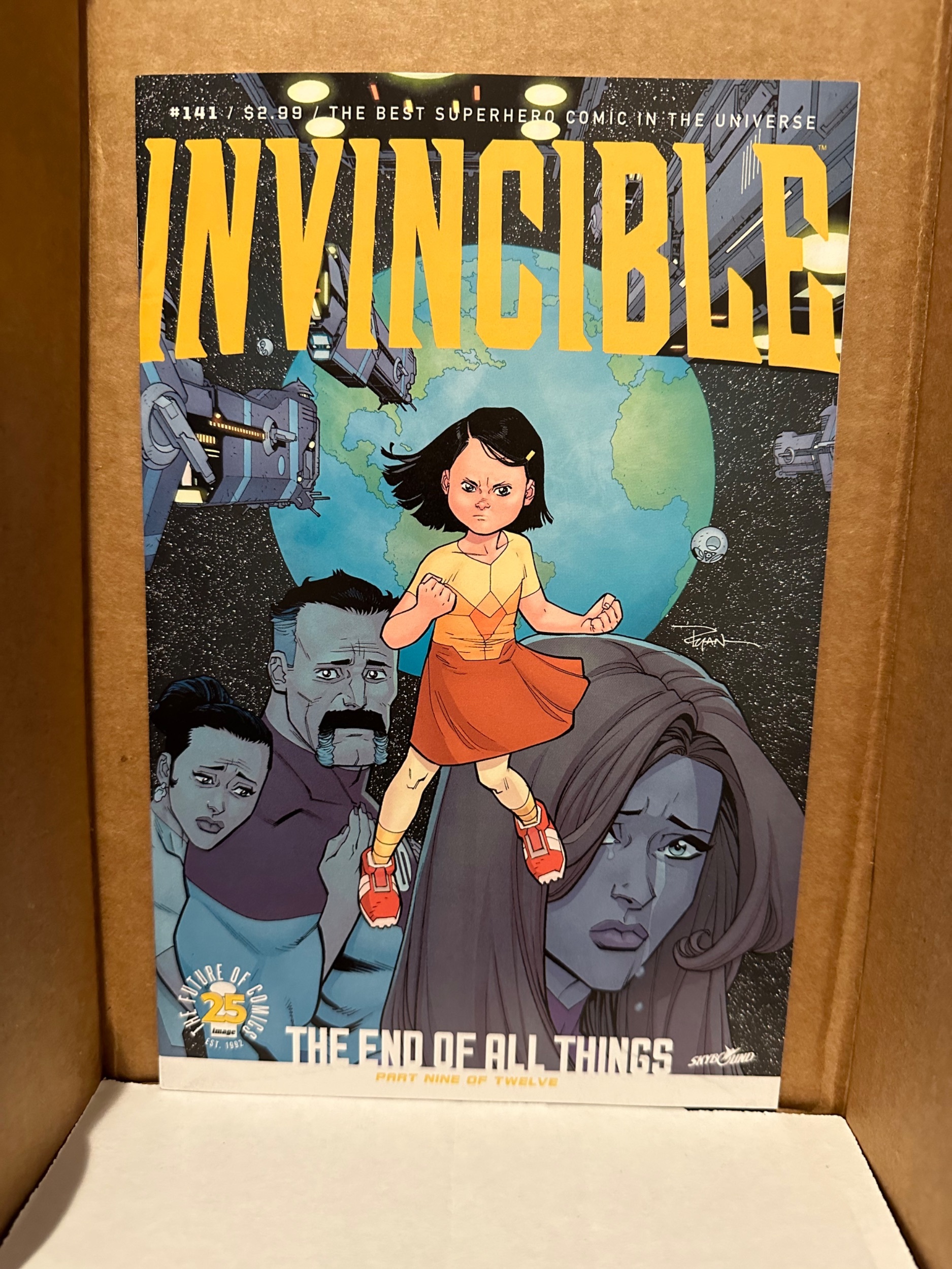 Invincible #141 Death of OMNI MAN Late LOW PRINT NM (2017) | Comic ...