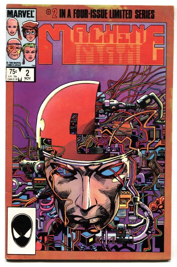 Machine Man #2 1984 Second issue-Marvel New IRON MAN | Comic Books ...