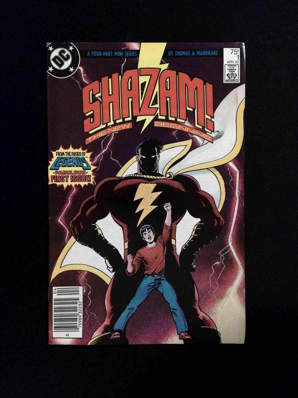 Shazam The New Biginning #1 DC Comics 1987 VF- NEWSSTAND | Comic Books ...