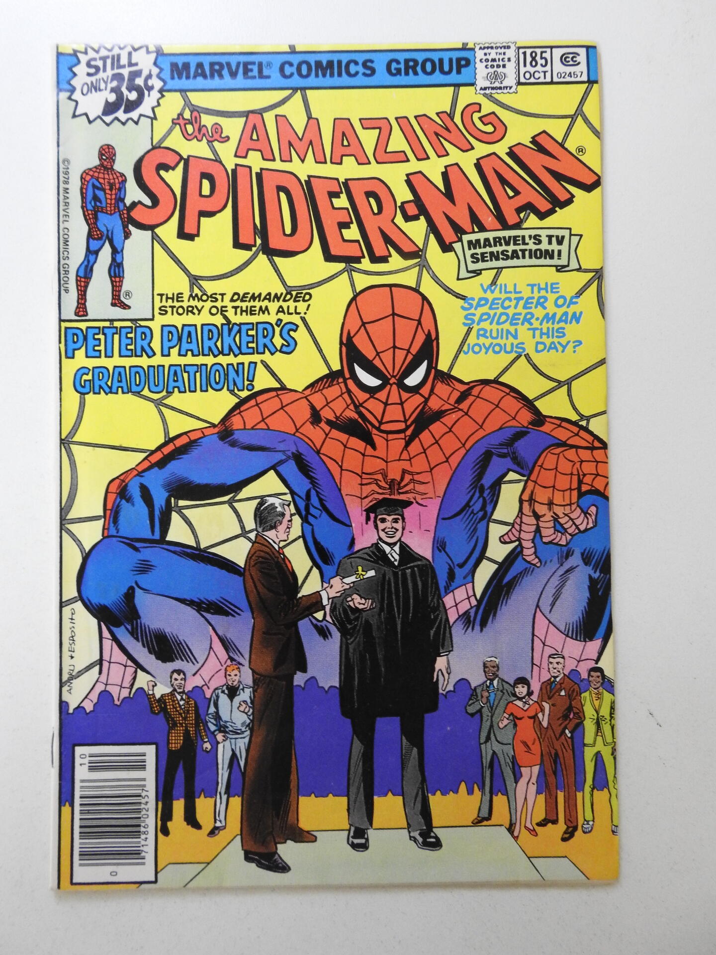 The Amazing Spider-Man #185 (1978) Sharp VG Condition! | Comic Books ...