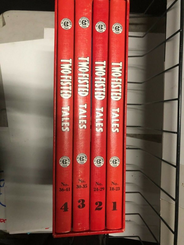 COMPLETE EC LIBRARY TWO FISTED TALES Boxed 4 Book Set Wally Wood ...