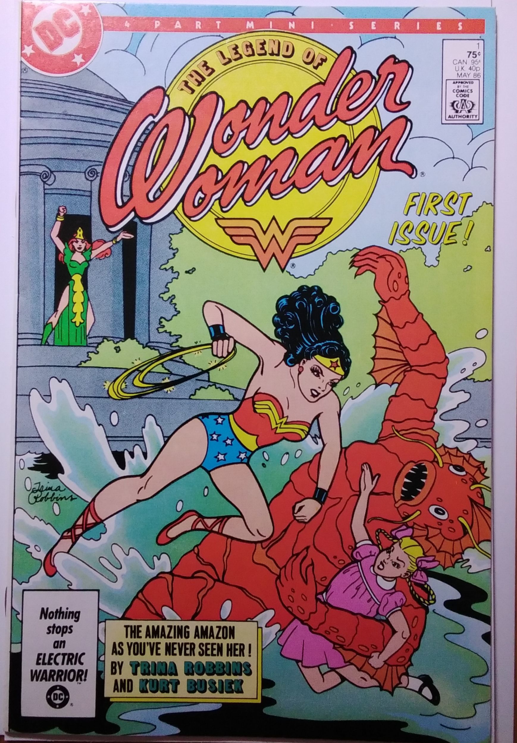 The Legend of Wonder Woman #1 (1986) | Comic Books - Copper Age, DC ...