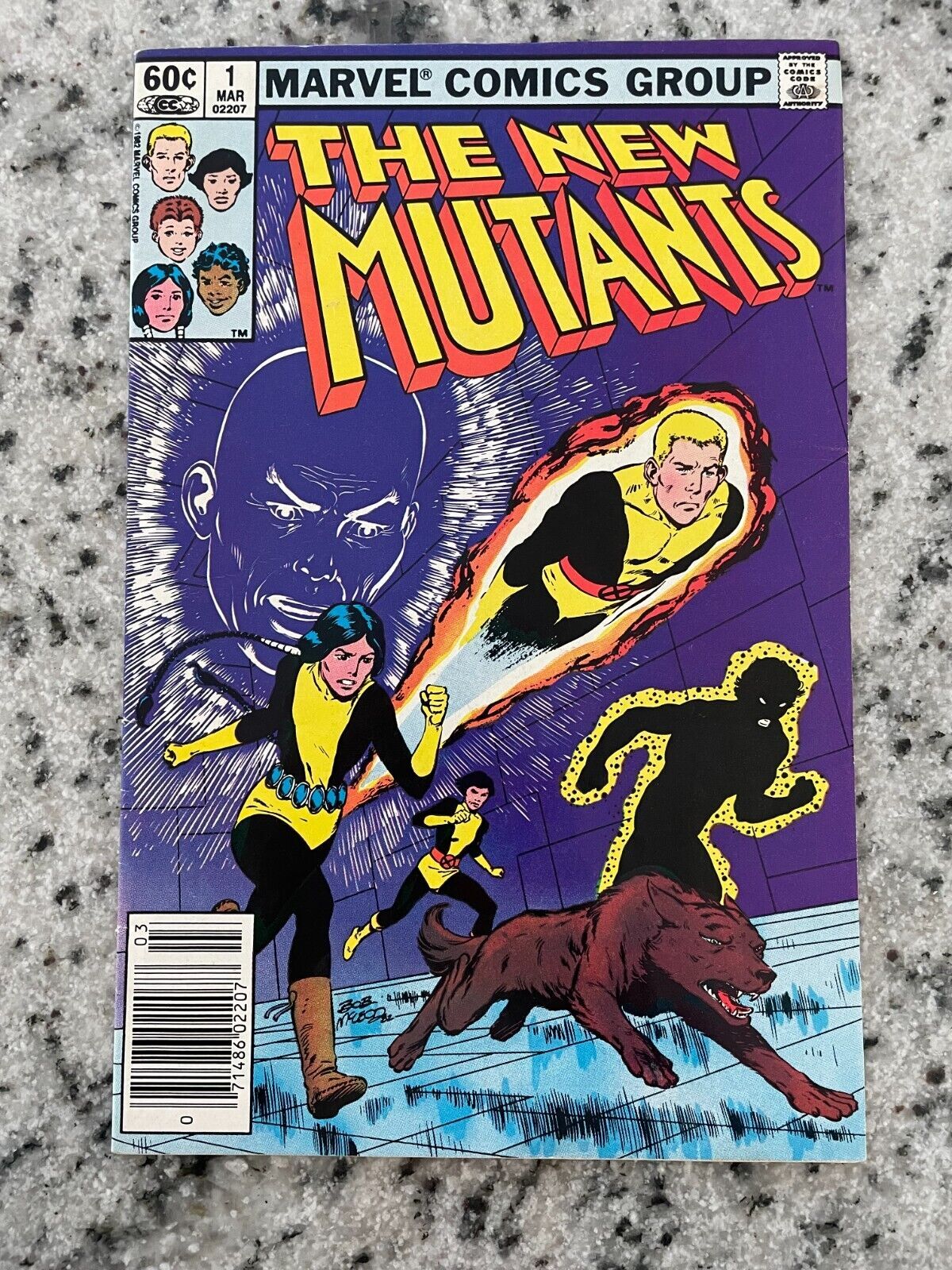 The New Mutants # 1 NM- Marvel Comic Book X-Men Wolverine Storm Sunspot ...