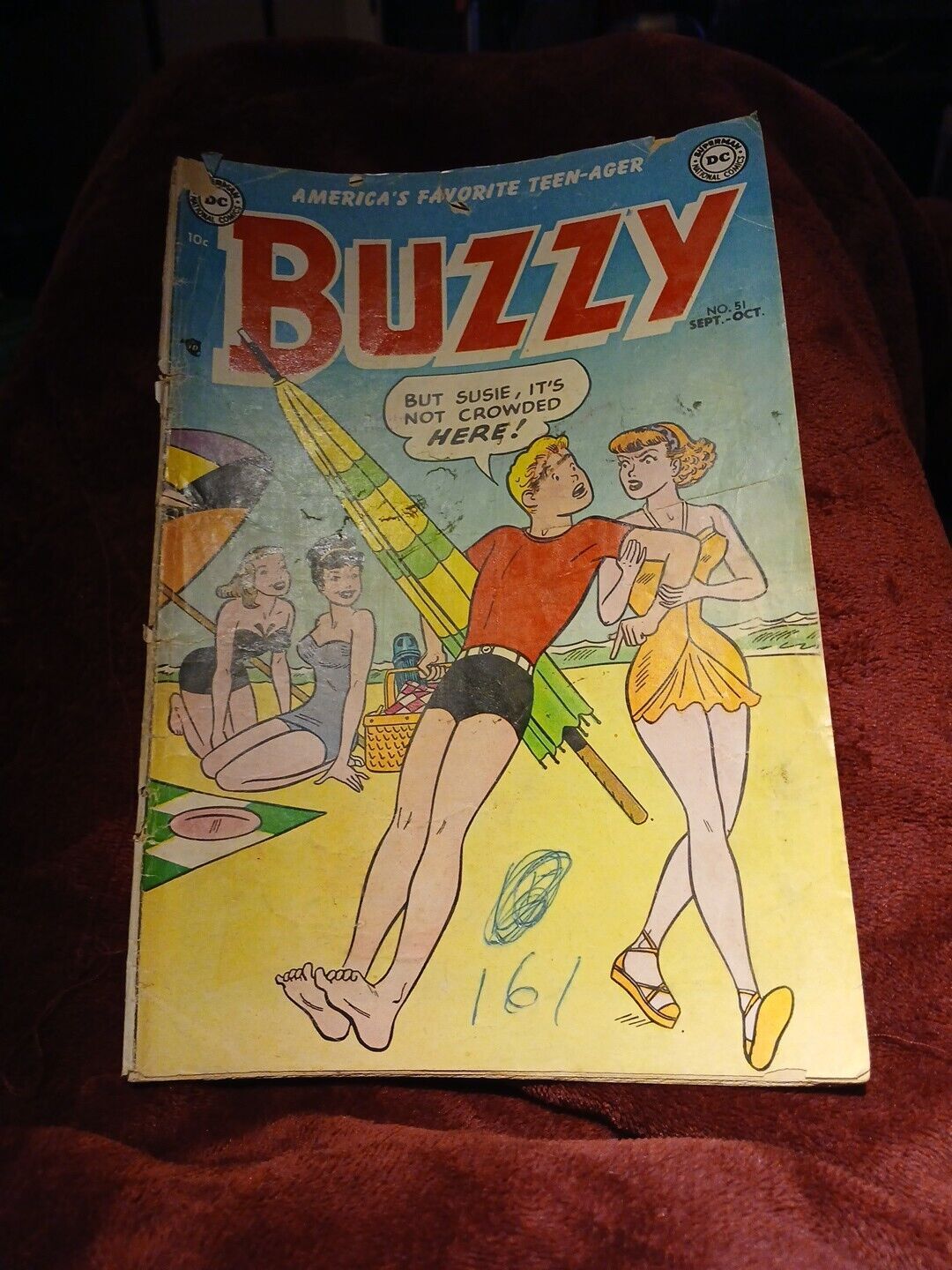 Buzzy #51 (1952) Vintage DC Comics Golden Age Good Girl Art Teen Humor Book | Comic Books ...
