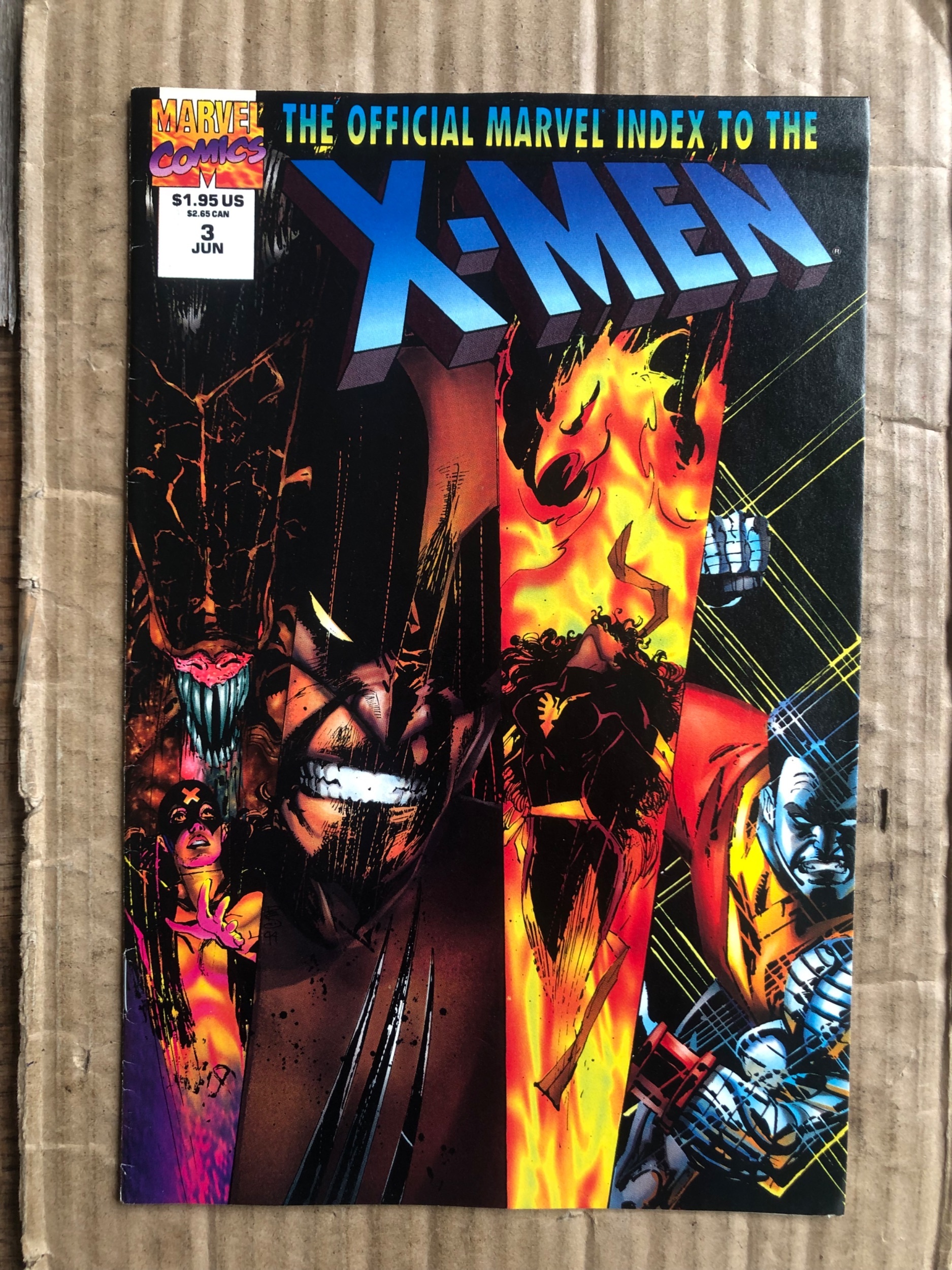 The Official Marvel Index to the X-Men #3 (1994) | Comic Books - Modern ...