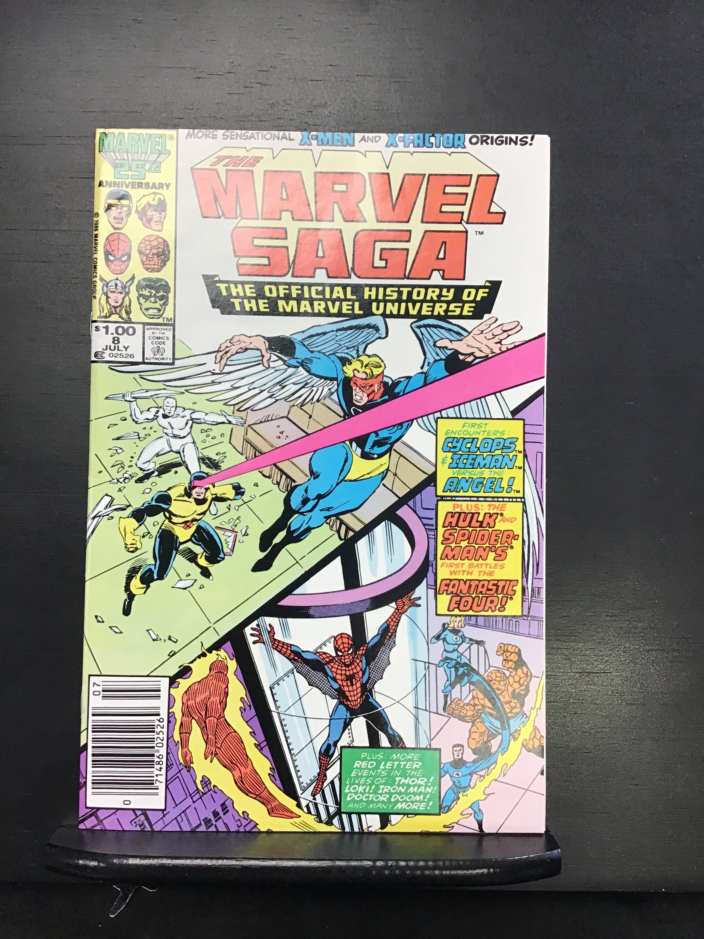 The Marvel Saga The Official History of the Marvel Universe #8 (1986 ...