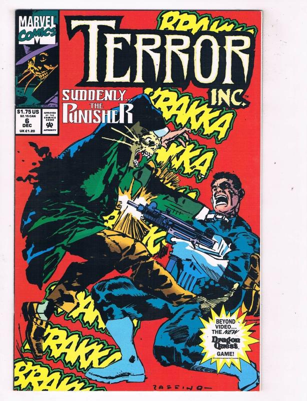 Terror Inc (1992 1st Series) #6 Marvel Comic Book Punisher HH4 AD38 ...