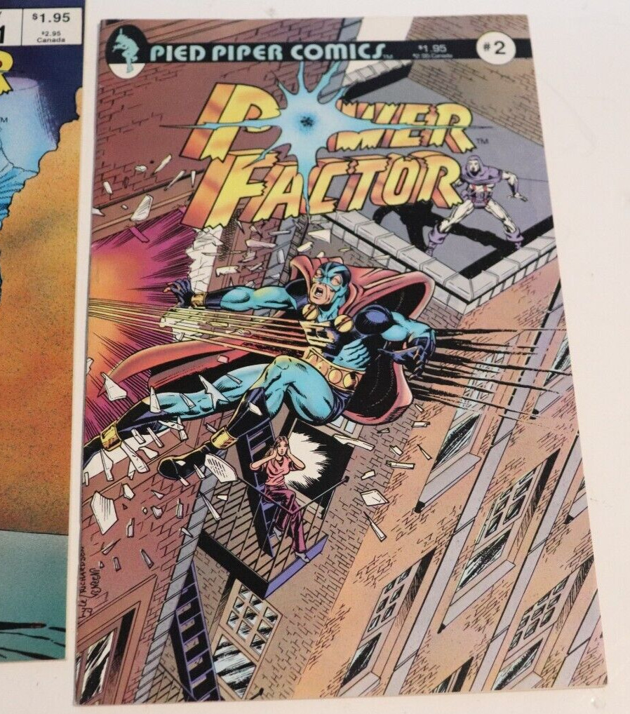 Power Factor #1-2 Complete Series Carmine Infantino Wonder Color Comics ...