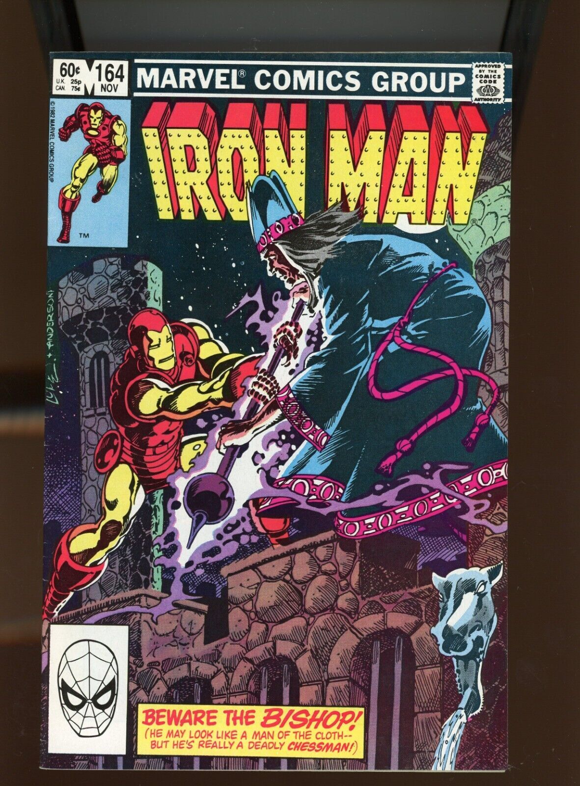 Iron Man #164 - Luke McDonnell Cover Art. (8.0) 1982 | Comic Books ...