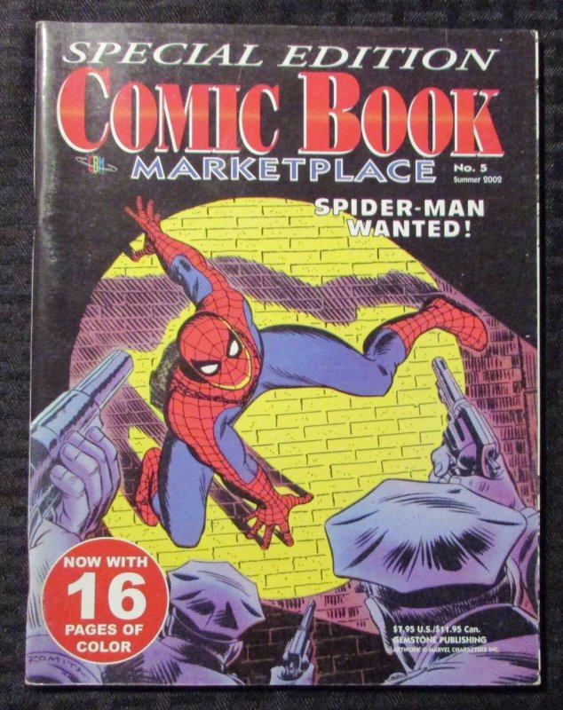 2002 COMIC BOOK MARKETPLACE Magazine Special #5 FVF 7.0 Spider-Man w ...