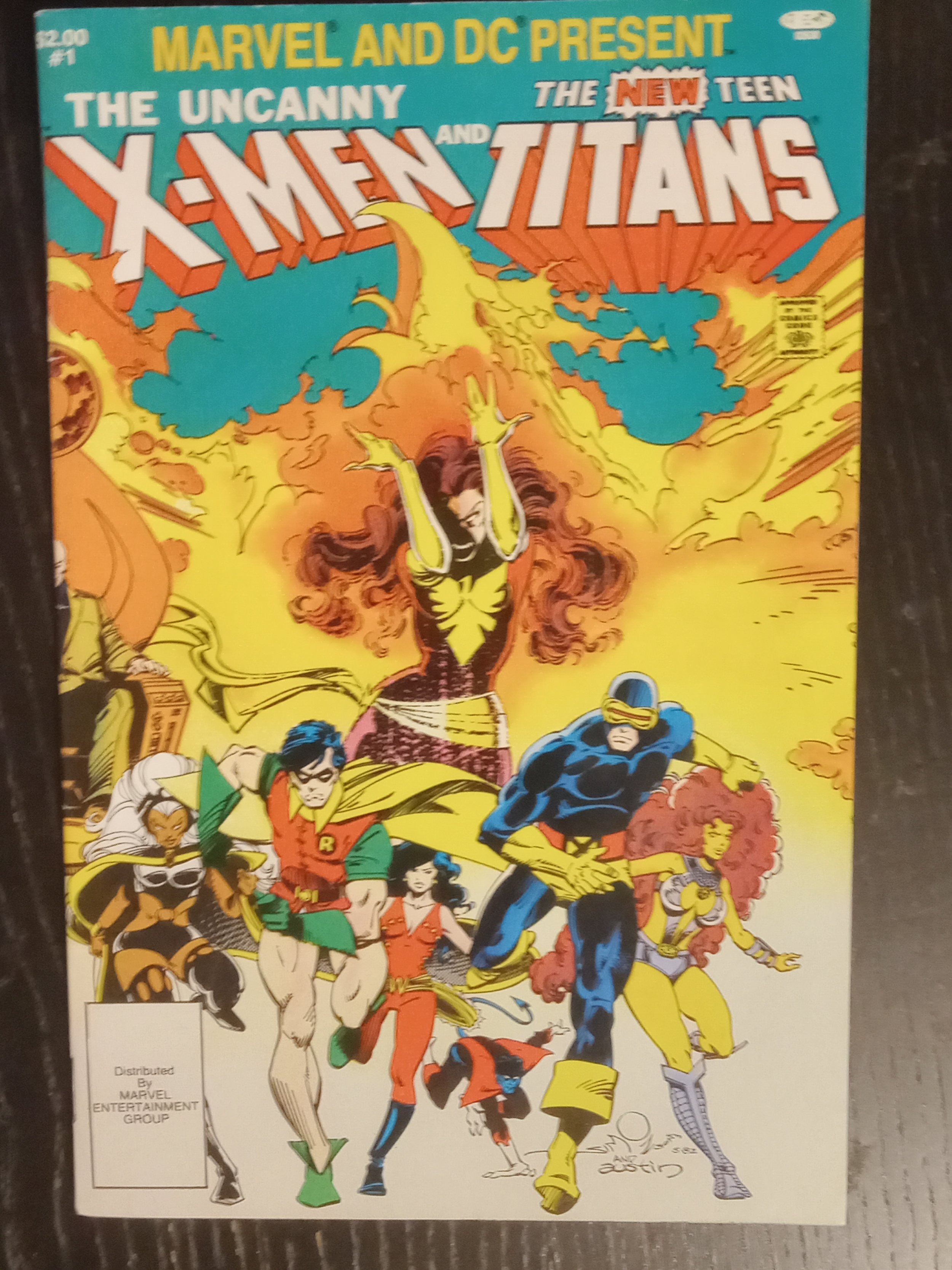 Marvel and DC Present featuring The Uncanny X-Men and The New Teen ...