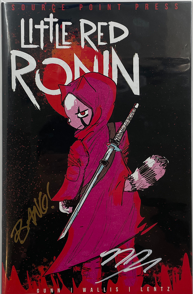 Little Red Ronin #2 | NateMadeIt Variant | 2x Signed Gunn + NateMadeIt ...