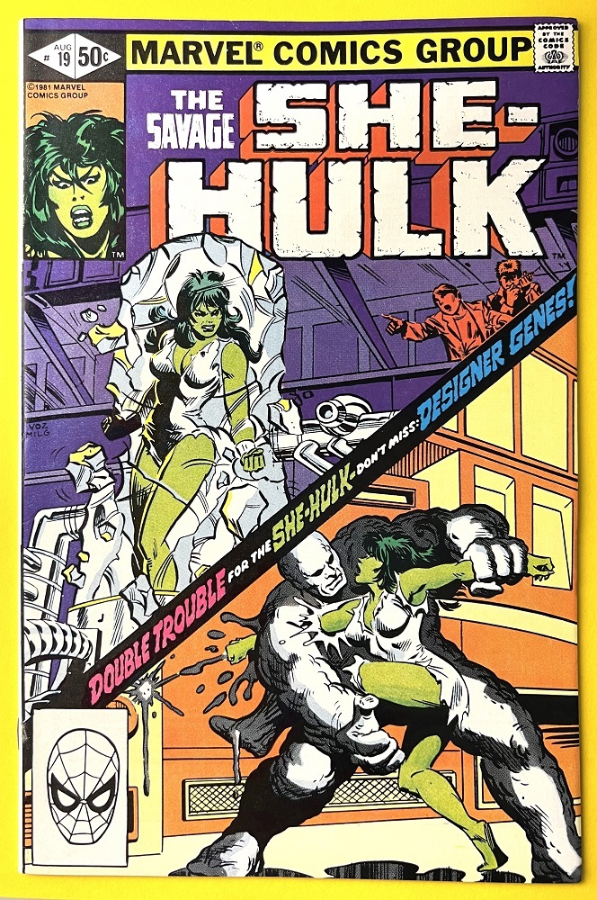 Savage She-Hulk 19 DESIGNER GENES (1981) | Comic Books - Bronze Age ...
