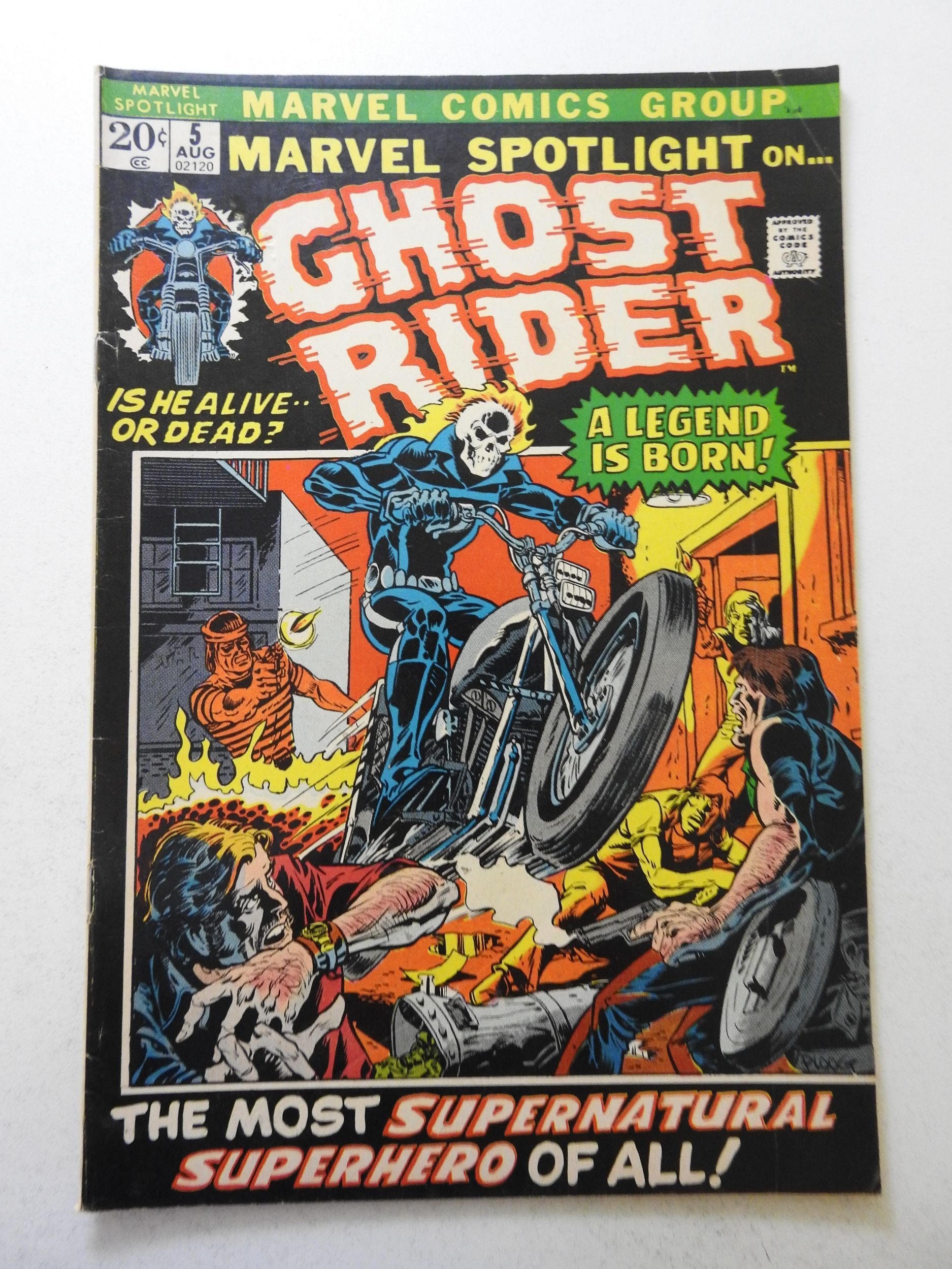 Marvel Spotlight #5 VG/FN Condition! 1st Appearance of the Ghost Rider ...