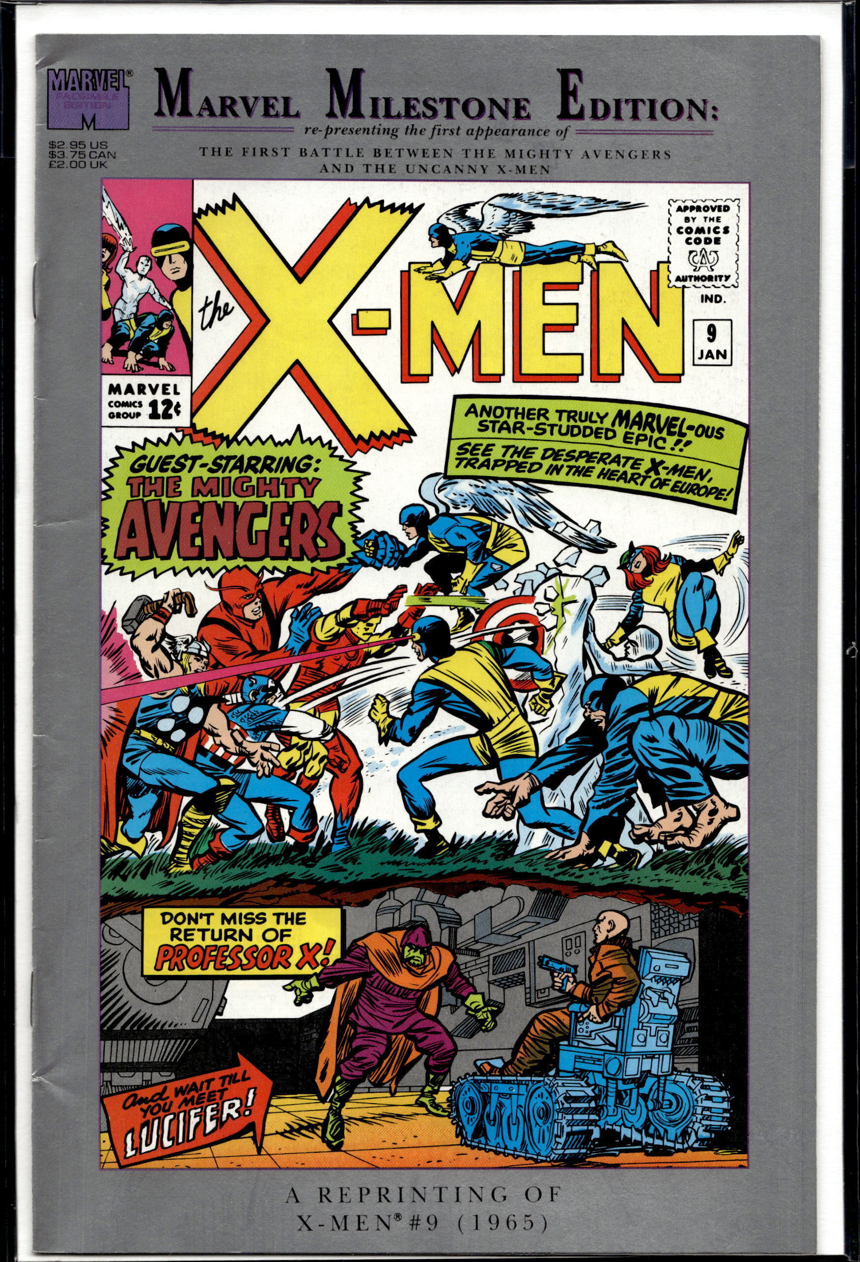 Marvel Milestone Edition: X-men #9 | Comic Books - Copper Age / HipComic