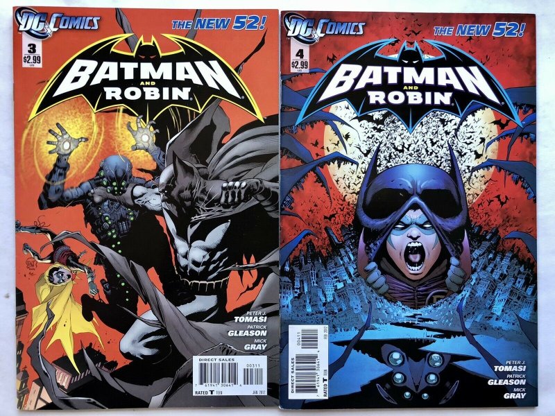 DC Comics New 52 Batman & Robin Vol 2 #0, #1-14 (2011) 15 Issue Bundle ...