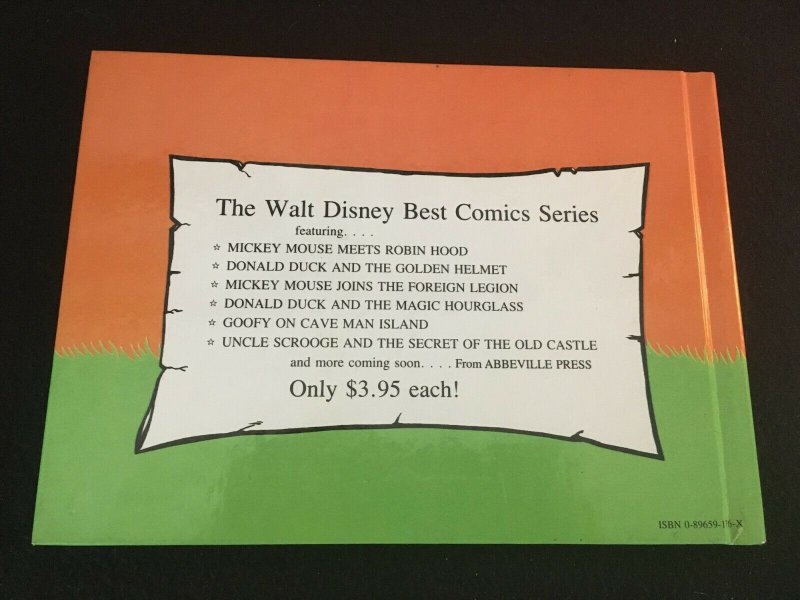 MICKEY MOUSE MEETS ROBIN HOOD Walt Disney Best Comics Series, 1980 ...
