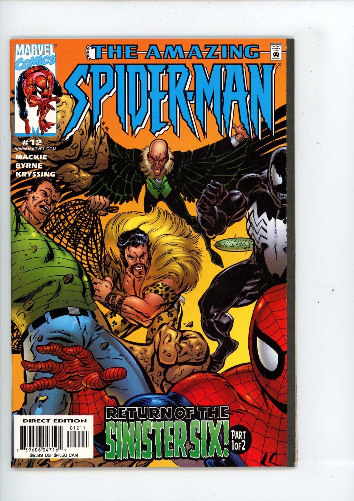 The Amazing Spider-Man #12 (1999) Spider-Man Marvel Comics | Comic ...