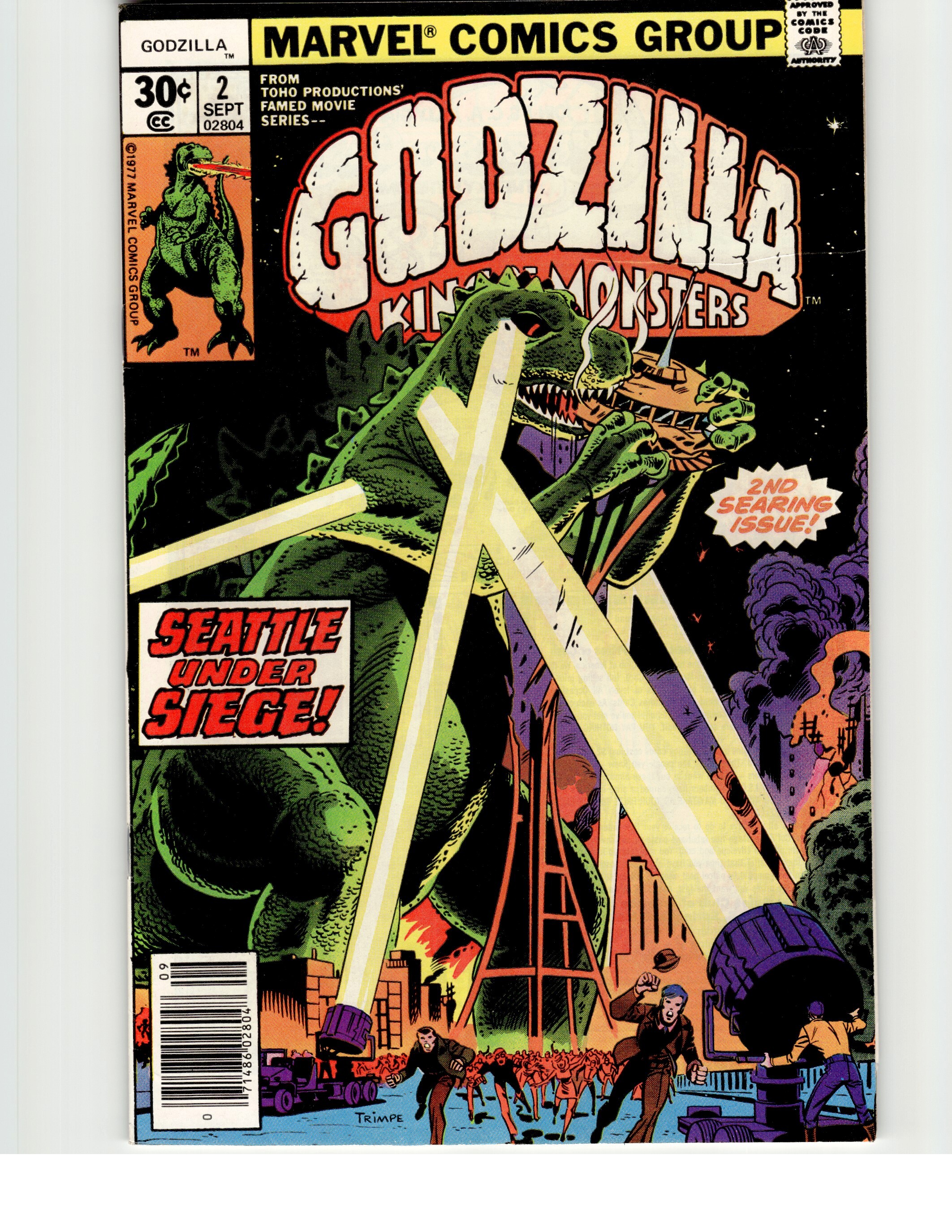 Godzilla #2 (1977) Godzilla | Comic Books - Bronze Age, Marvel ...