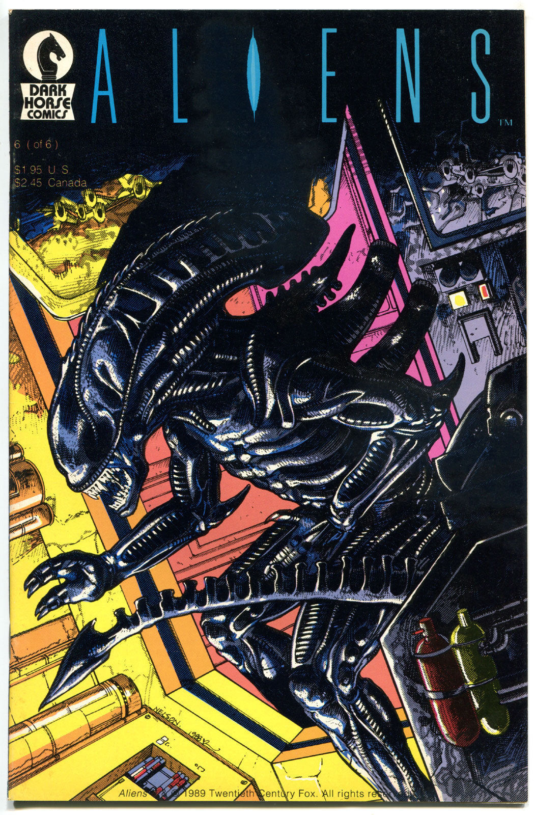 ALIENS #1 2 3 4 5 6, VF, Mark Verheiden, Mark Nelson, 1988, more Horror ...