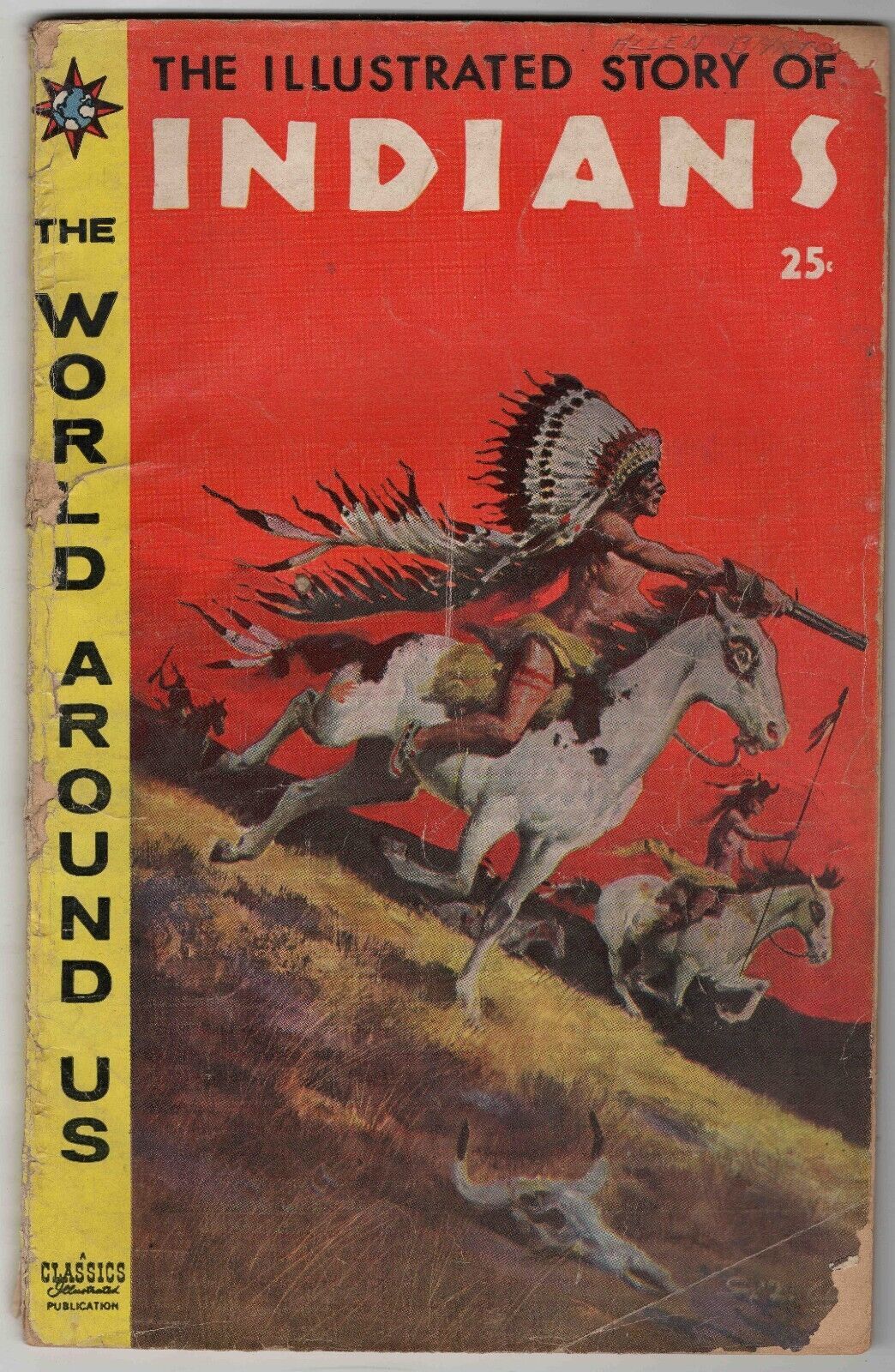 World Around Us #2 Indians VINTAGE 1958 Gilberton Comics | Comic Books ...