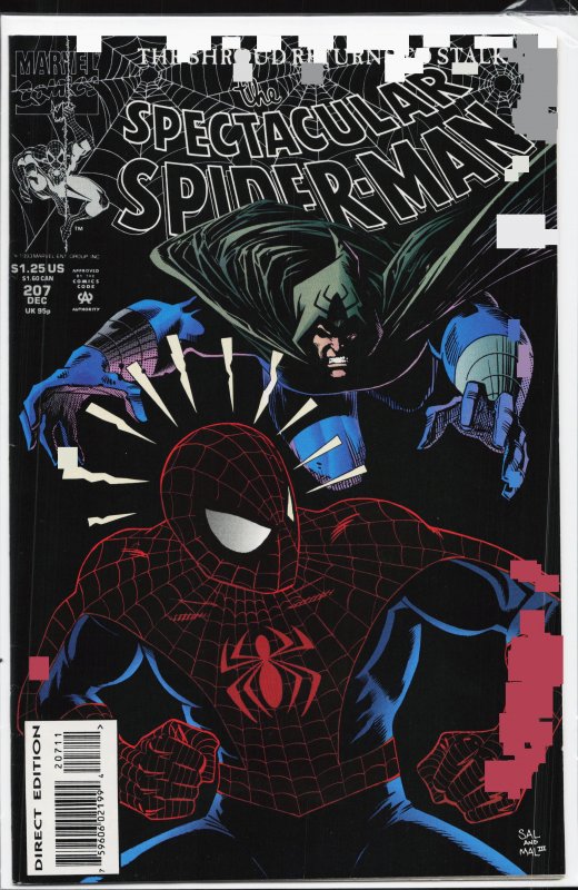 The Spectacular Spider-Man #207 (1993) Spider-Man | Comic Books ...