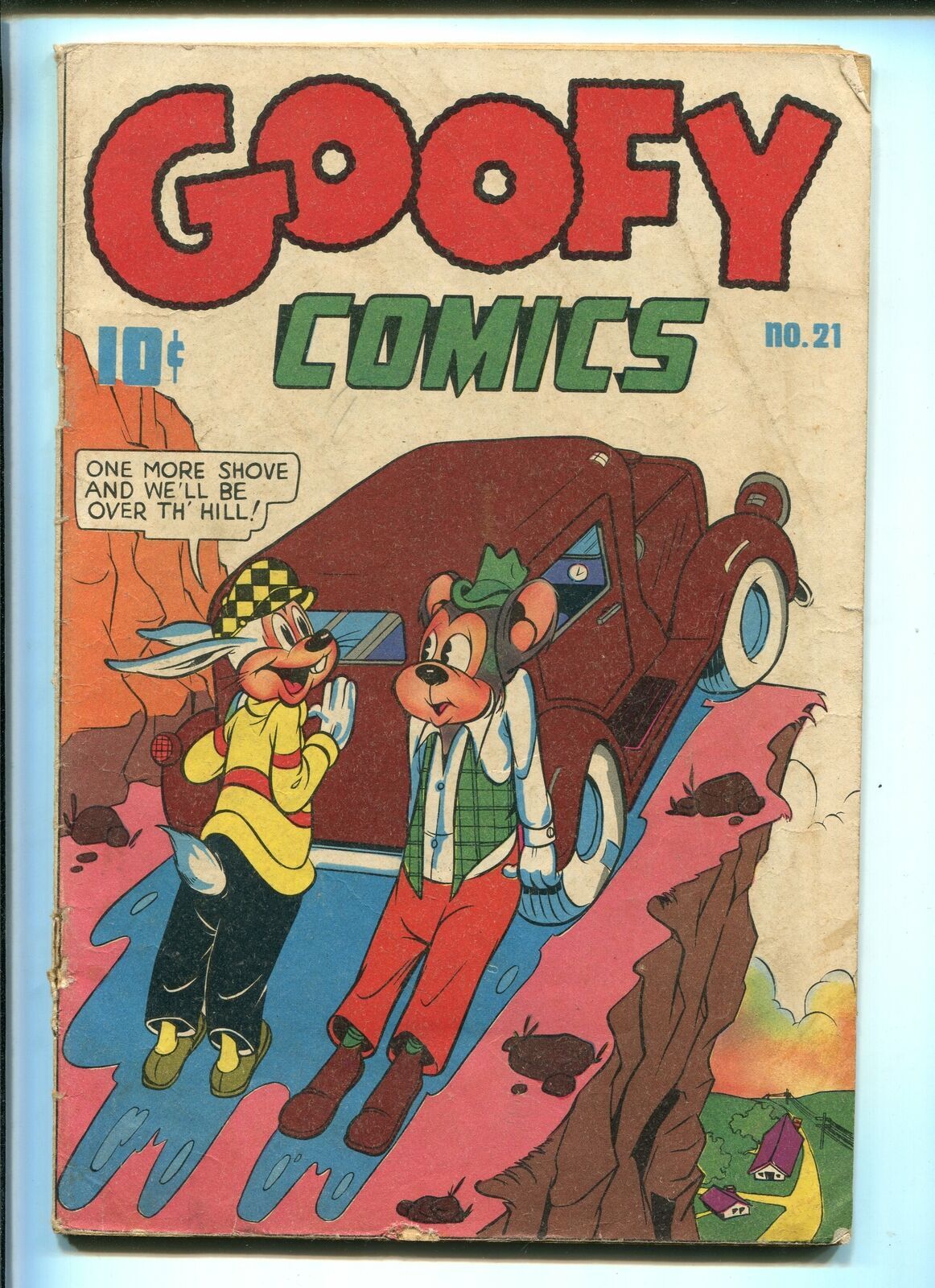 Goofy #21 1947-Standard-Frank Frazetta-Vg | Comic Books - Golden Age ...