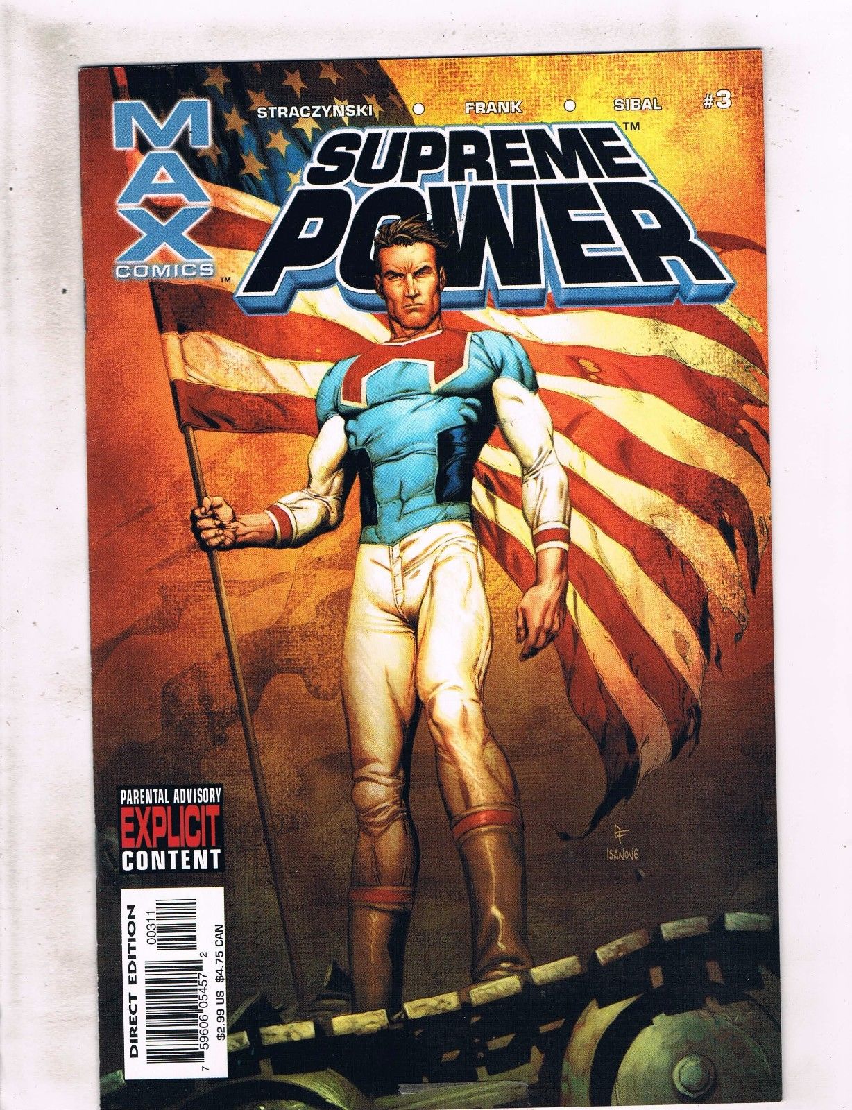 Lot Of 6 Supreme Power Marvel MAX Comic Books # 1 2 3 4 5 6 J M ...