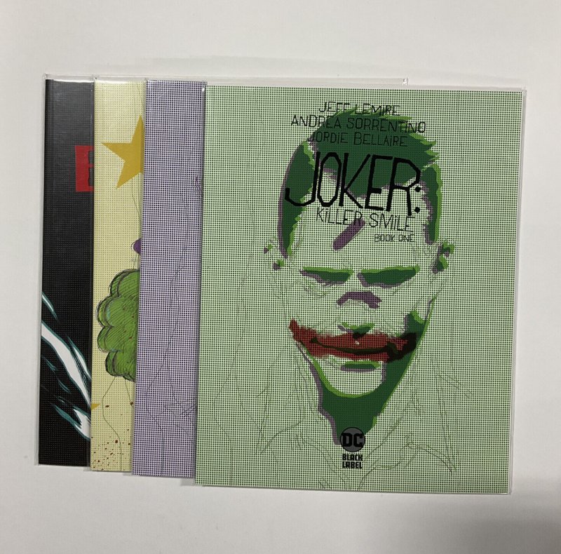Joker Killer Smile 1-3 Lot + Batman Smile Killer Full Series NM DC ...