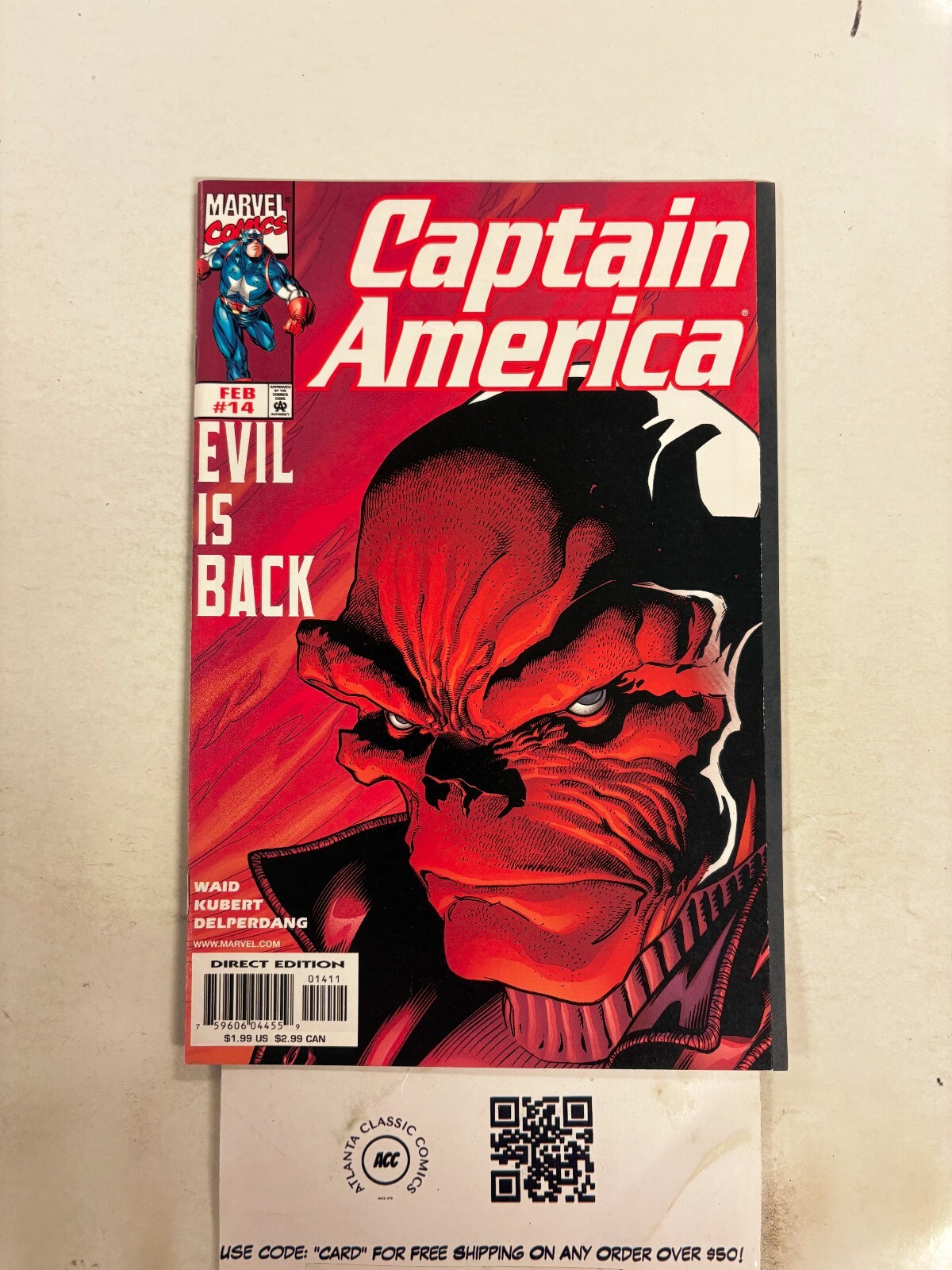 Captain America #14 NM Marvel Comic books Avengers Winter Soldier Nomad ...