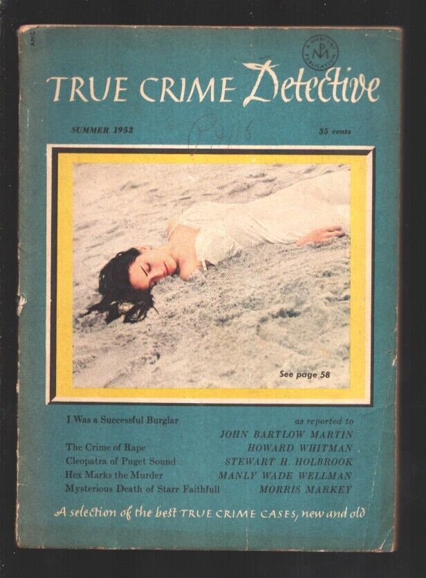 True Crime Detective-Summer 1952-"Hex Marks The Spot" by Manly Wade ...