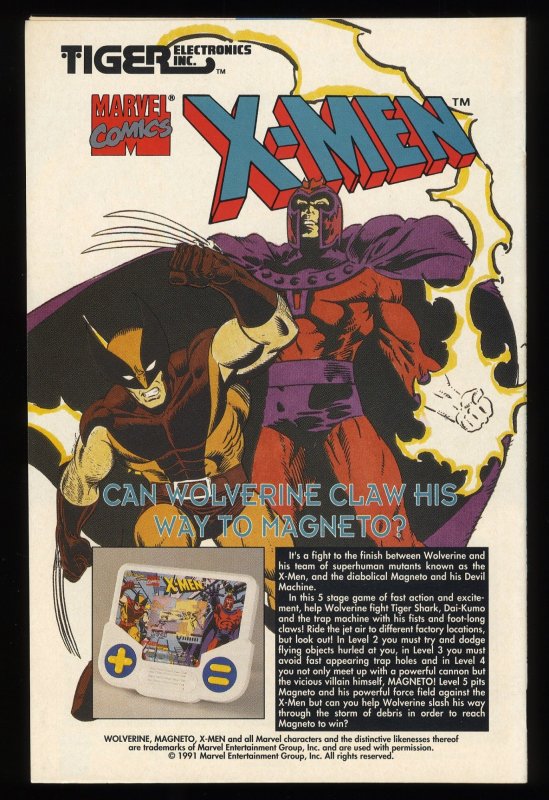 X-Men (1991) #4 1st Appearance Omega Red! Jim Lee John Byrne Story ...