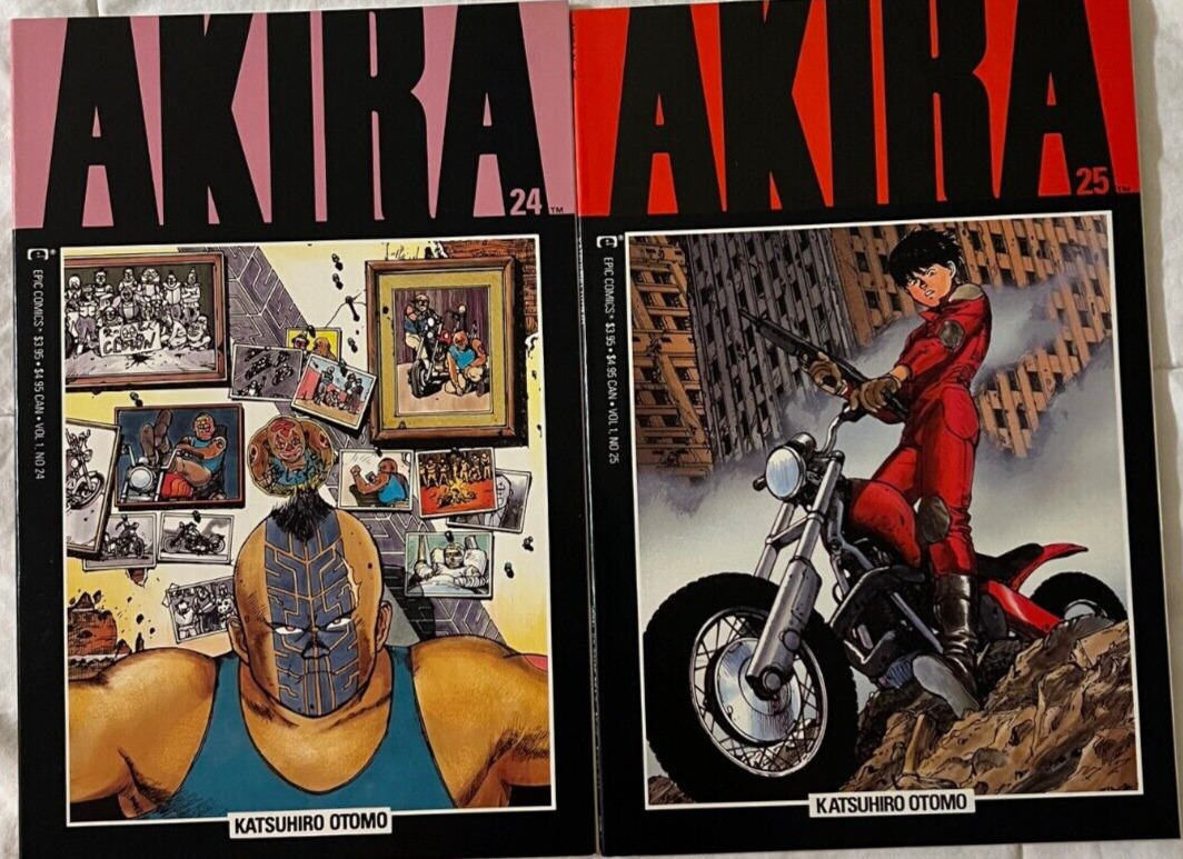 Akira #1-25 missing 20,22,23 By Katsuhiro Otomo Epic Comics 1988 TMB4 ...