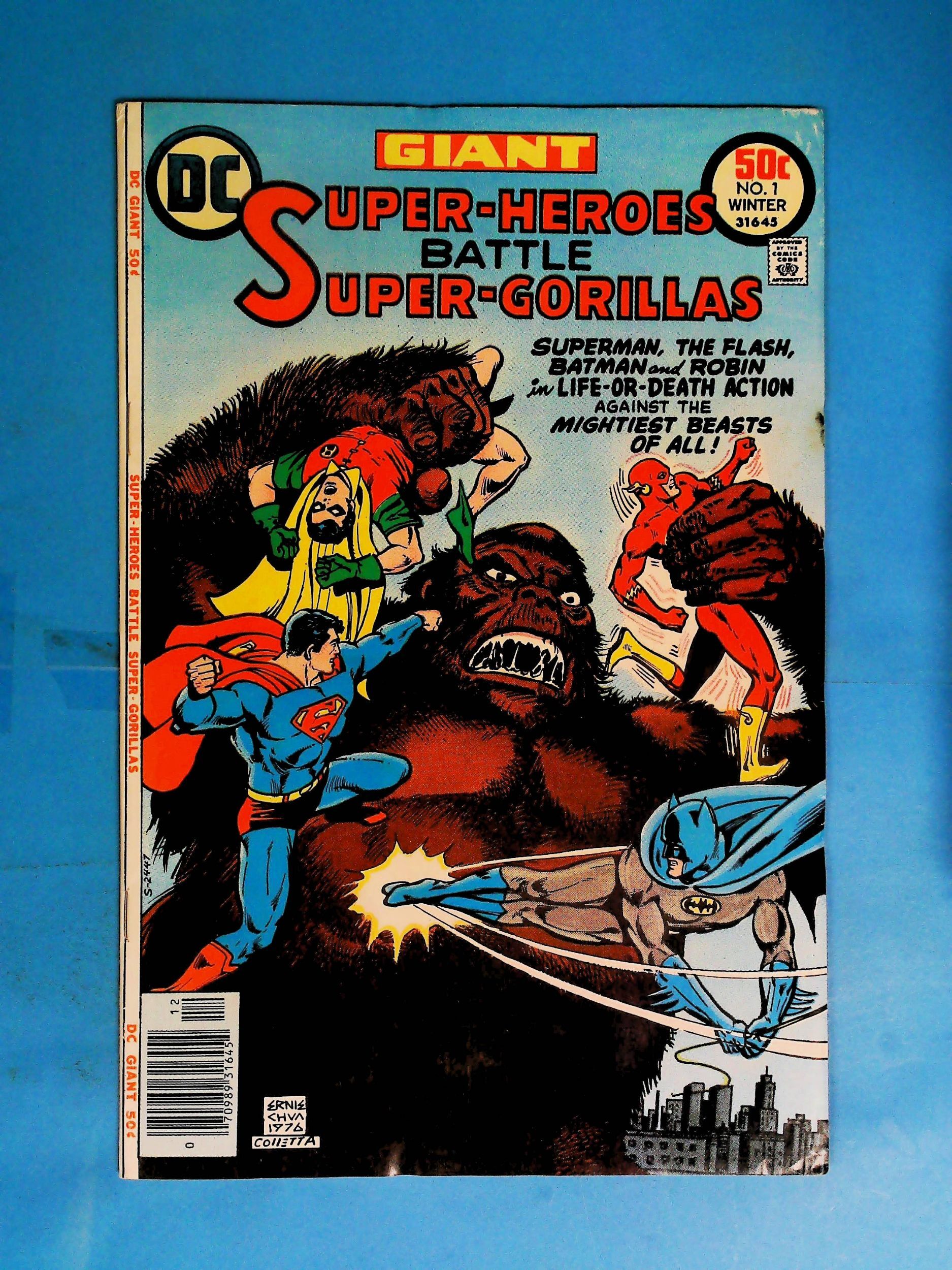 Super-Heroes Battle Super-Gorillas (1976) | Comic Books - Bronze Age ...