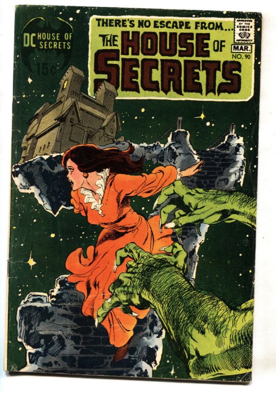 HOUSE OF SECRETS #90--DC--1971--horror--comic book | Comic Books ...