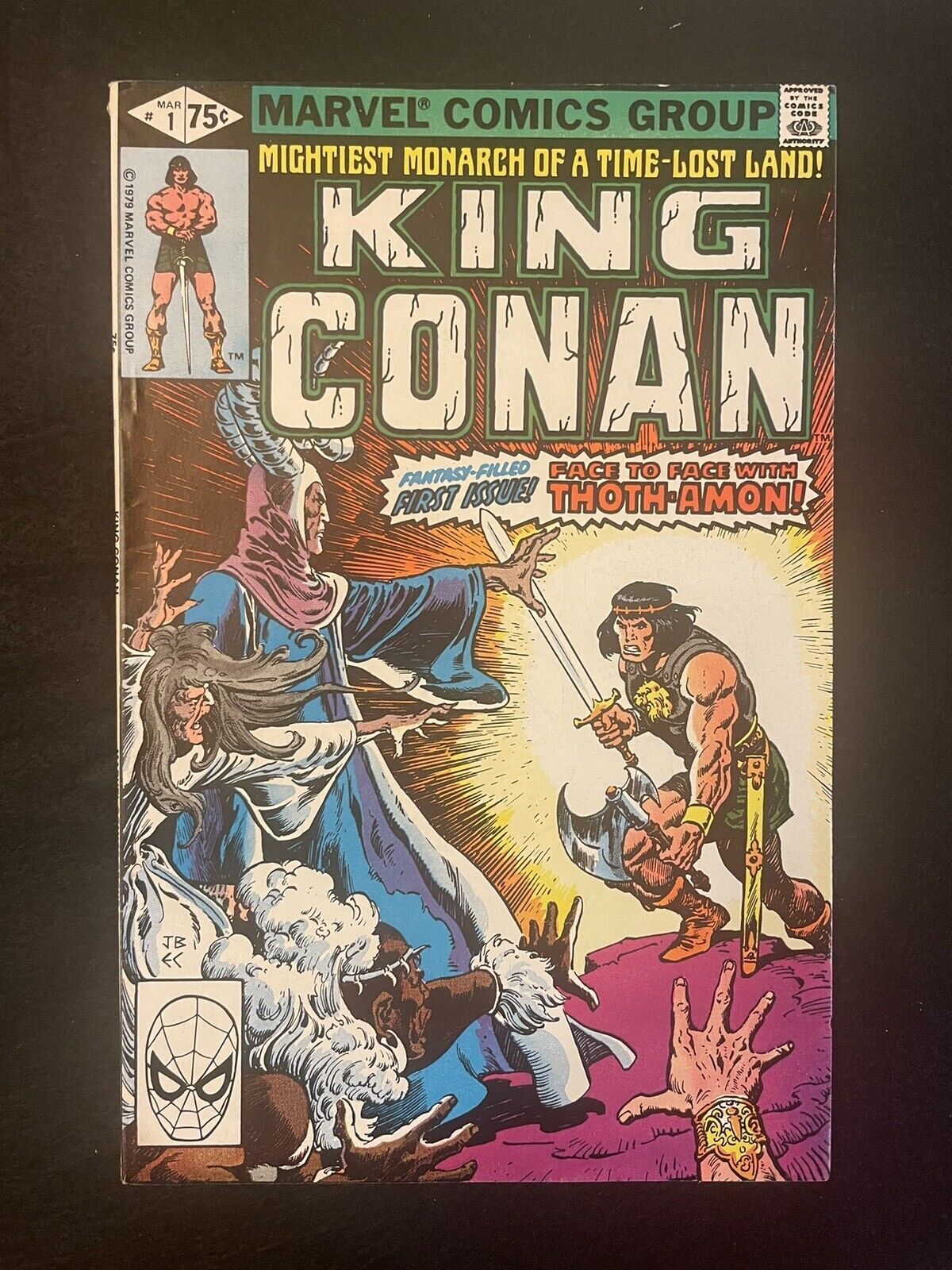 King Conan #1 (1980) 1st App. Witch Woman - Marvel Comics | Comic Books ...