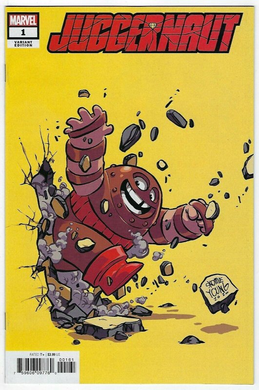 Juggernaut DX 1 of 5 Skottie Young Variant Cover NM Marvel | Comic ...
