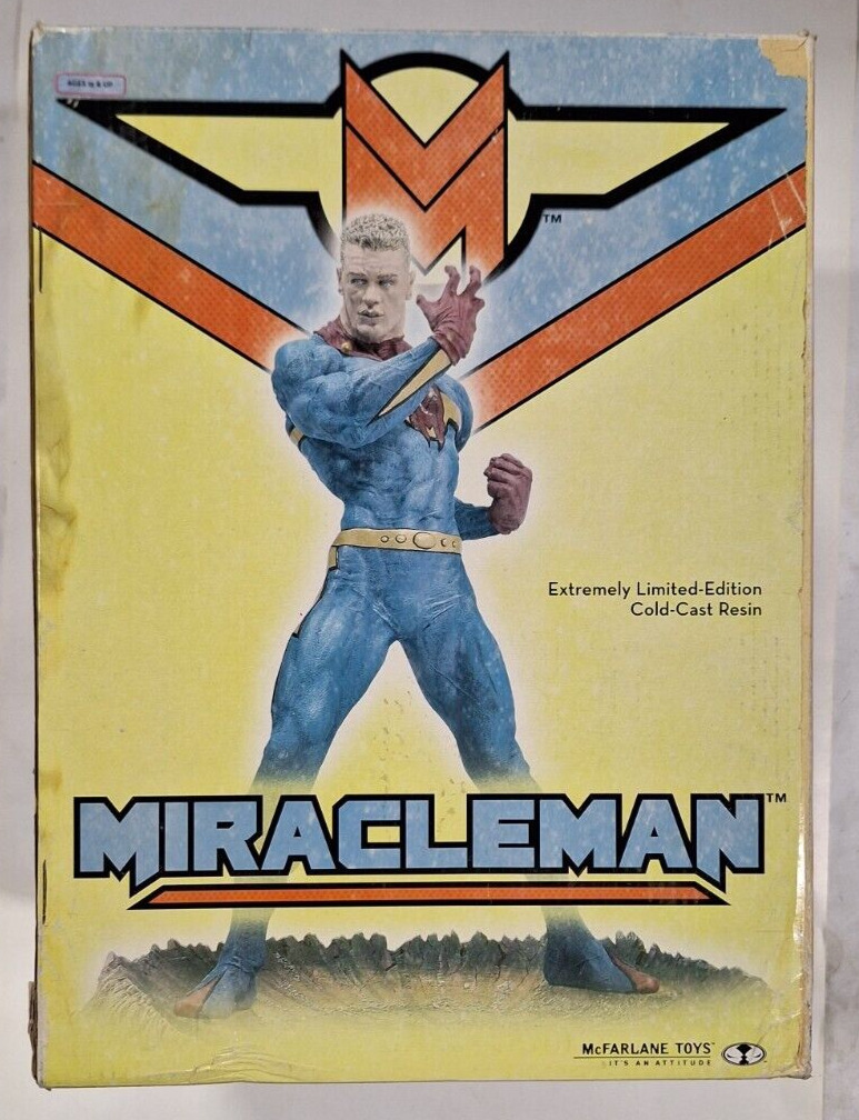 MIRACLE MAN LIMITED EDITION STATUE (2003) McFarlane toys Cold Cast ...